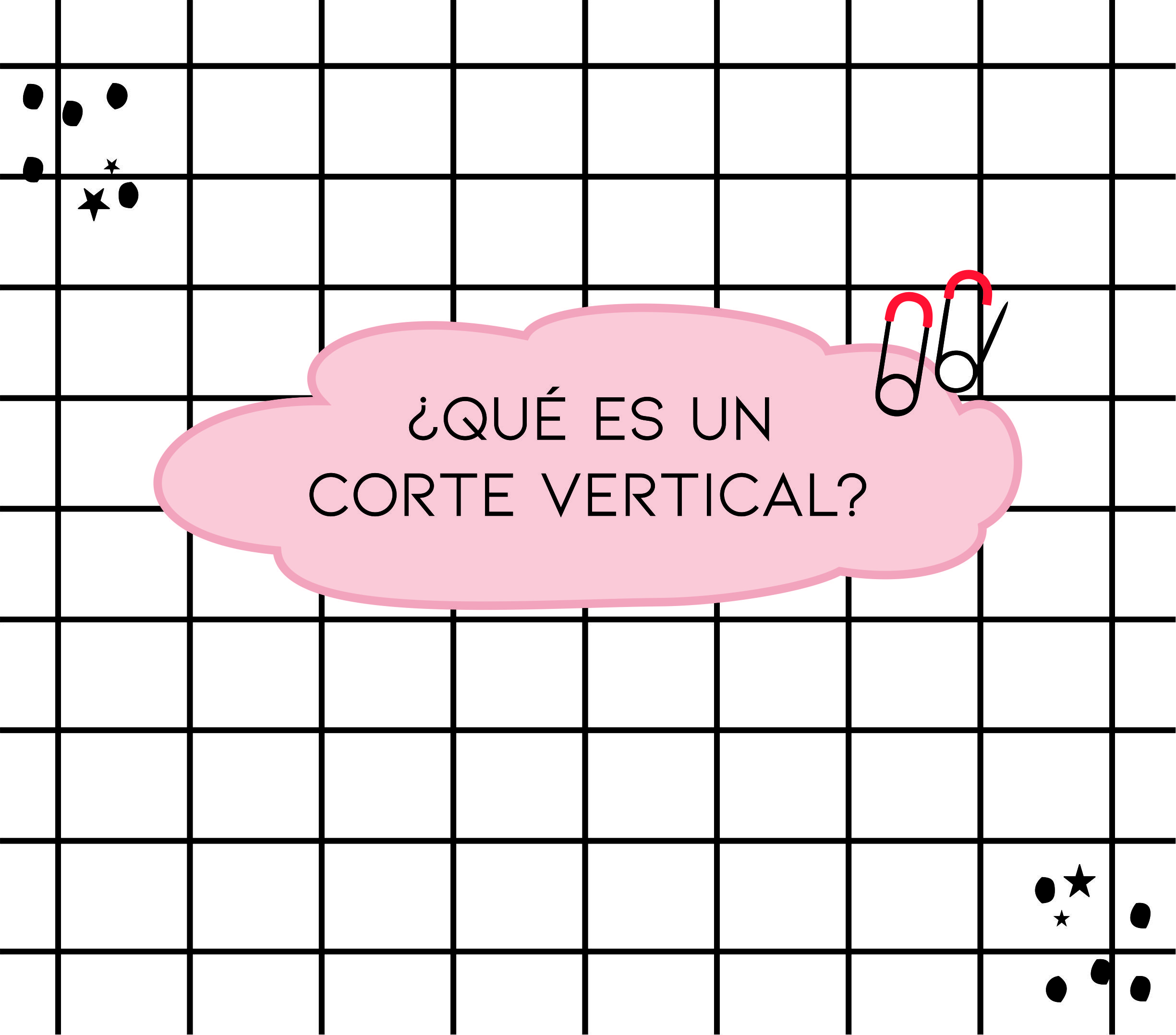 ¿QUÉ ES UN CORTE VERTICAL? - Moldes en casa